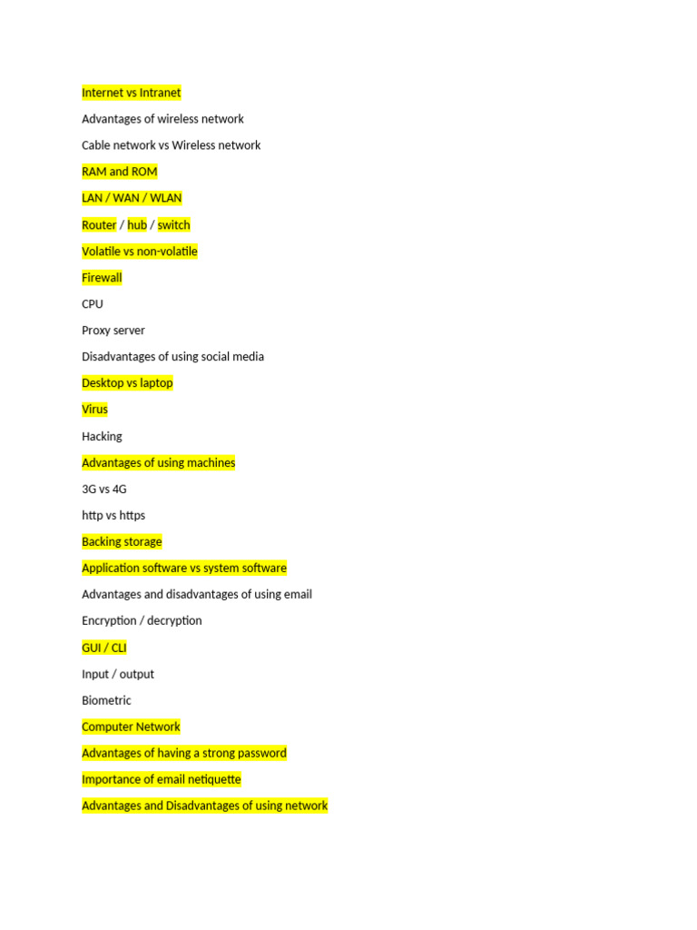 Ict Questions G 10 Igcse Pdf