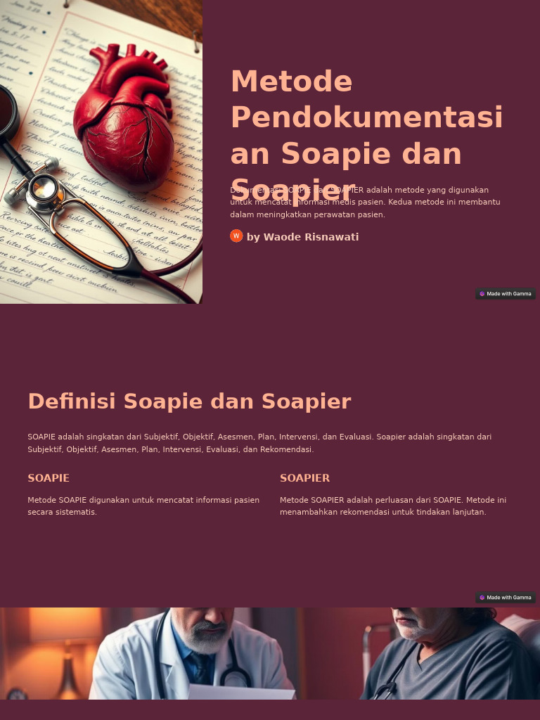 Metode Pendokumentasian Soapie Dan Soapier | PDF