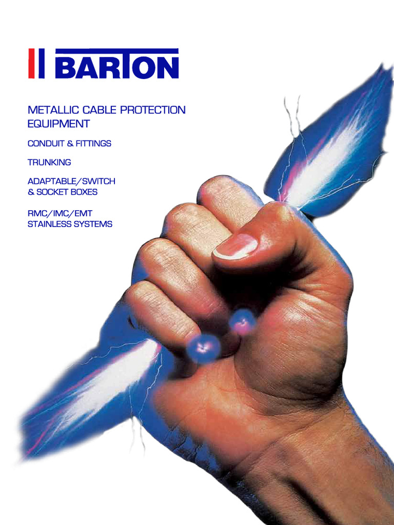 Tech Data Sheet Catalog Barton Rigid, Flexible & EMT Conduits | PDF