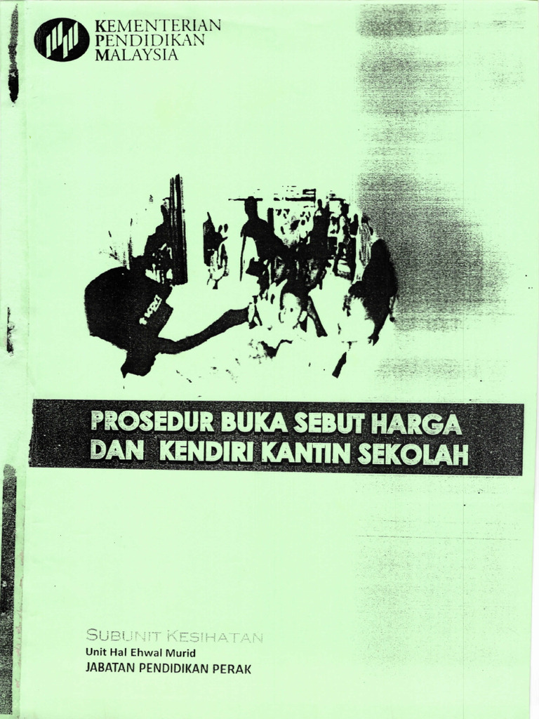 Prosedur Sebut Harga Kantin | PDF