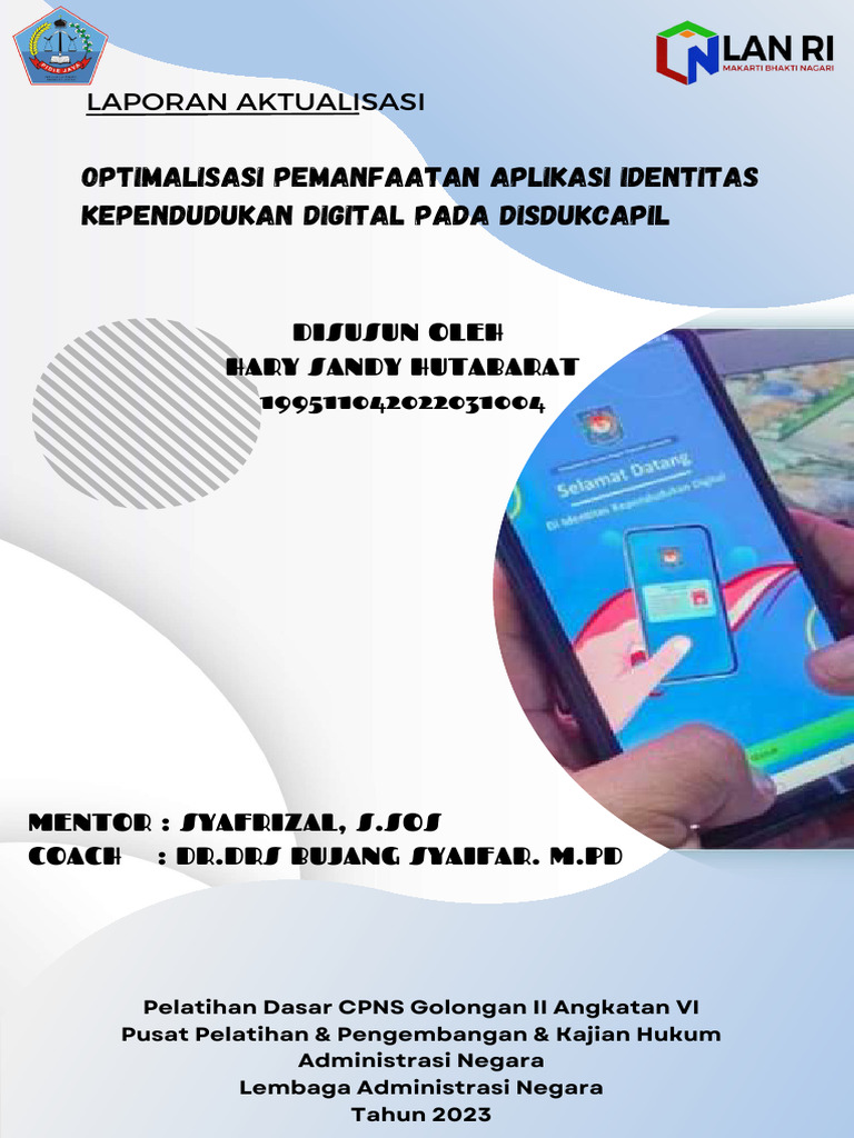 Optimalisasi Pemanfaatan Aplikasi Identitas Kependudukan Digital Pada ...