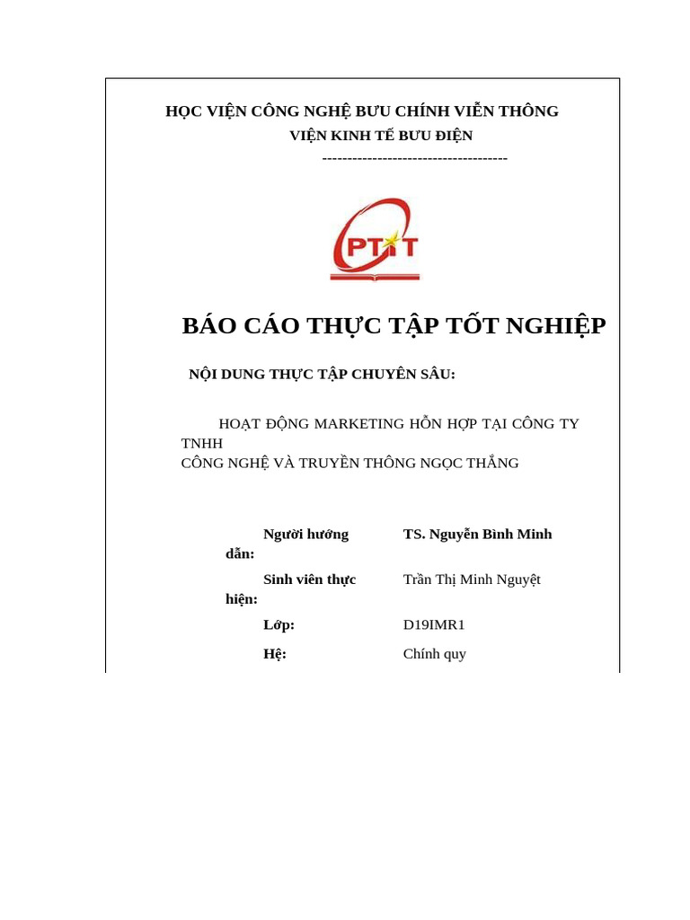 05 - B19DCMR129 - BCTT - TRẦN THỊ MINH NGUYỆT FN | PDF