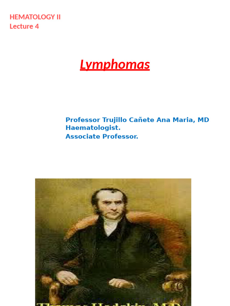 Lecture 5 Lymphomas | PDF