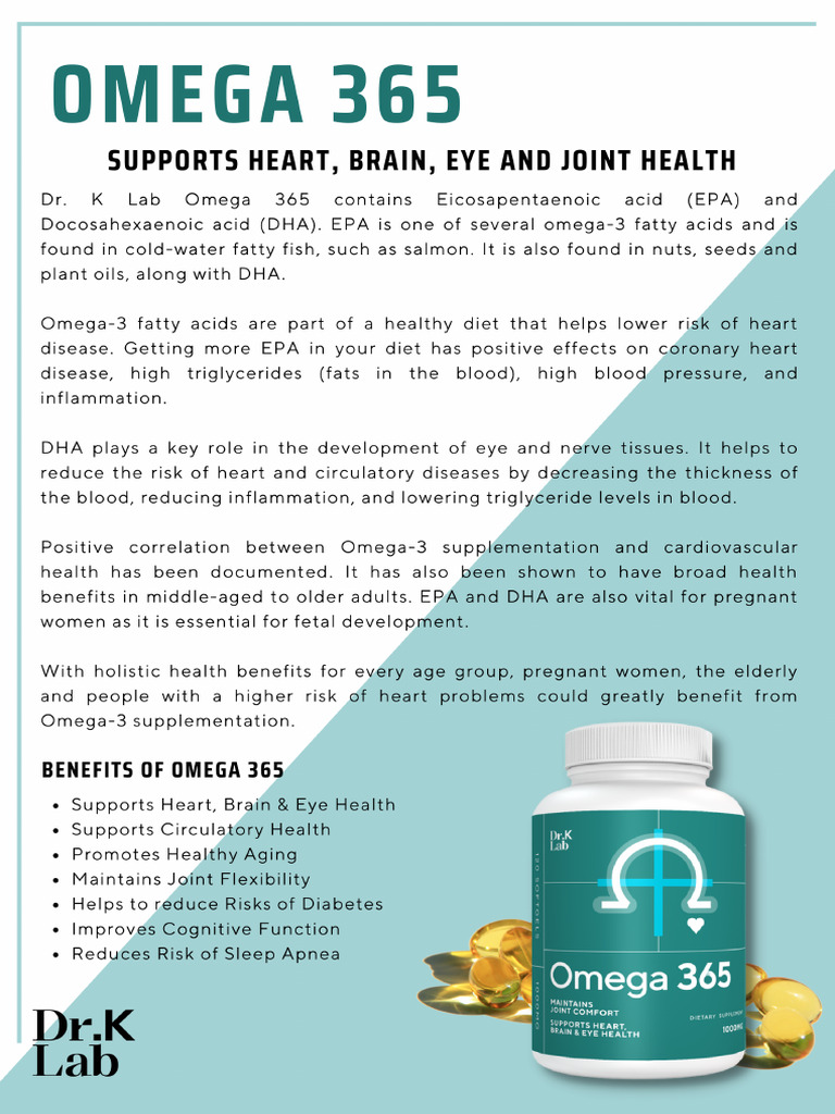 Omega 365 Product Factsheet | PDF