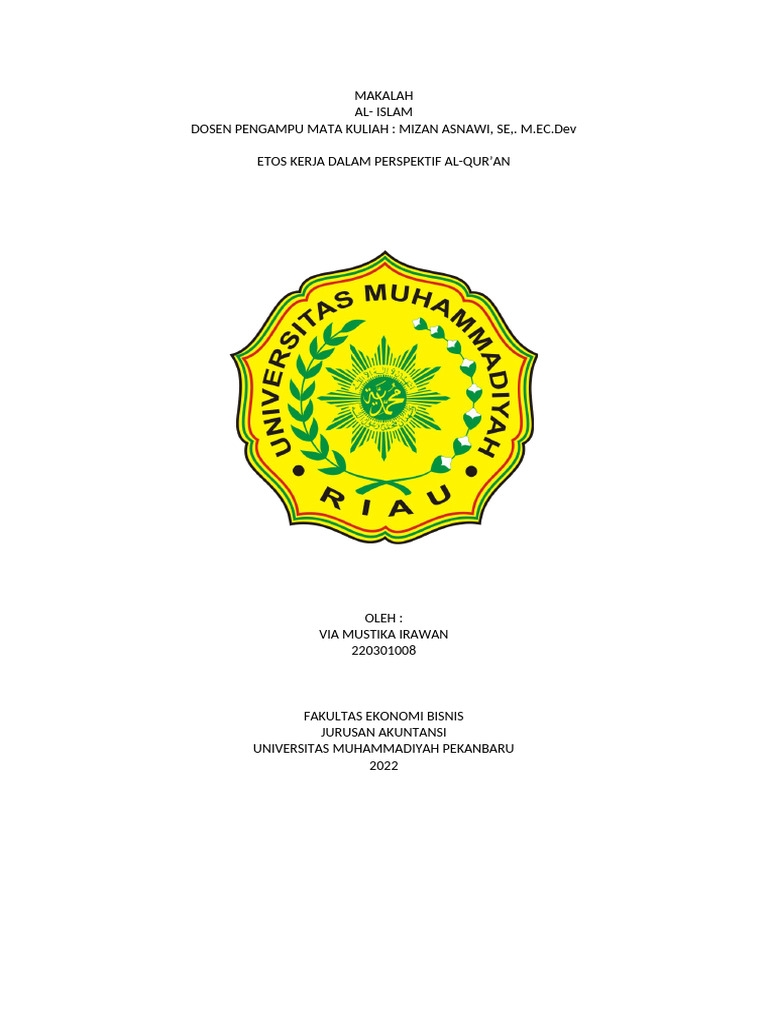 Makalah Al Islam | PDF