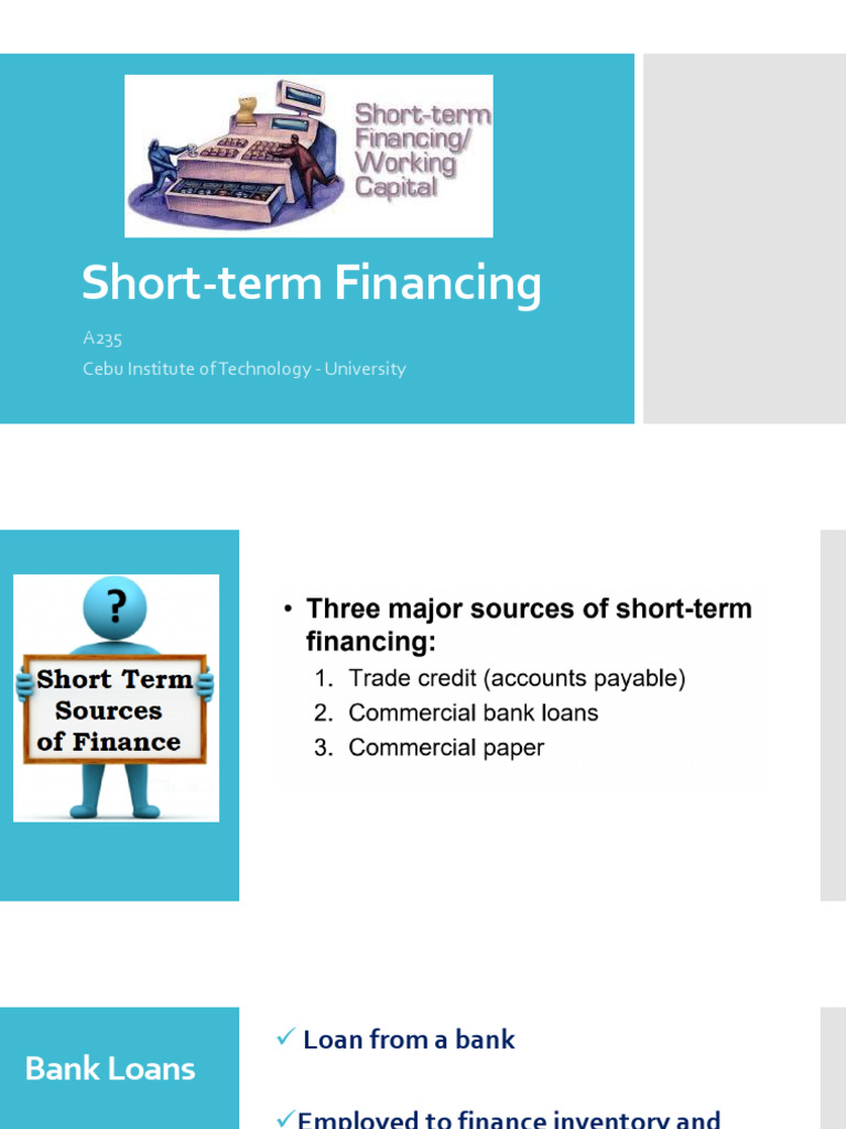 Comparing Short-Term Bank Loan Options | PDF | Line Of Credit | Finance ...