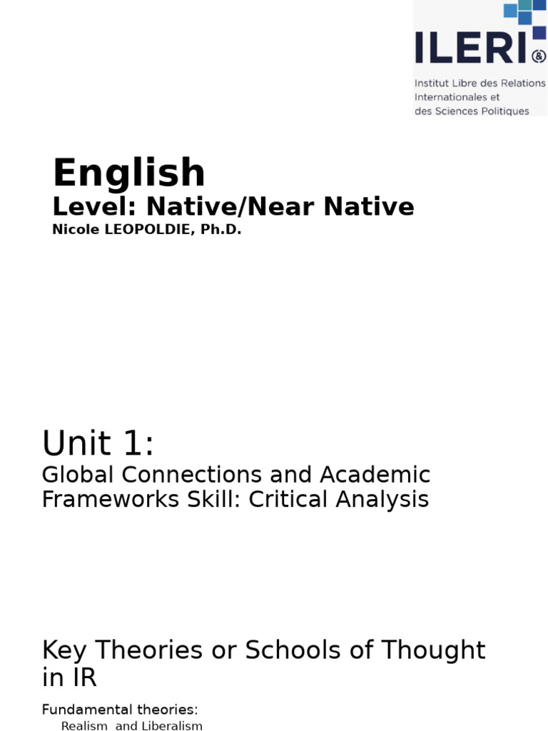 Week Reading Texts - Critical Analysis | PDF