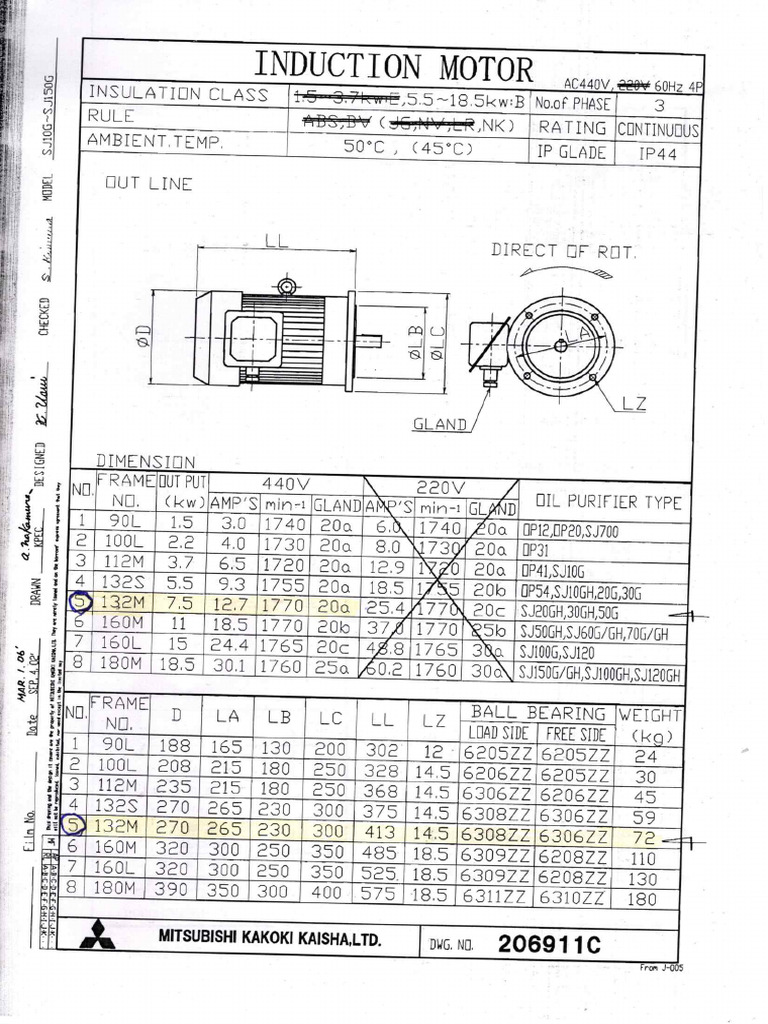 Induction Motor | PDF