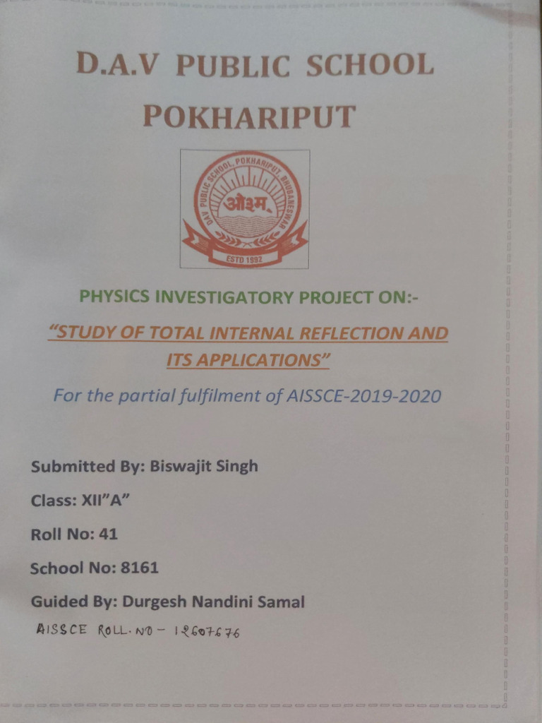 TIR Project File | PDF