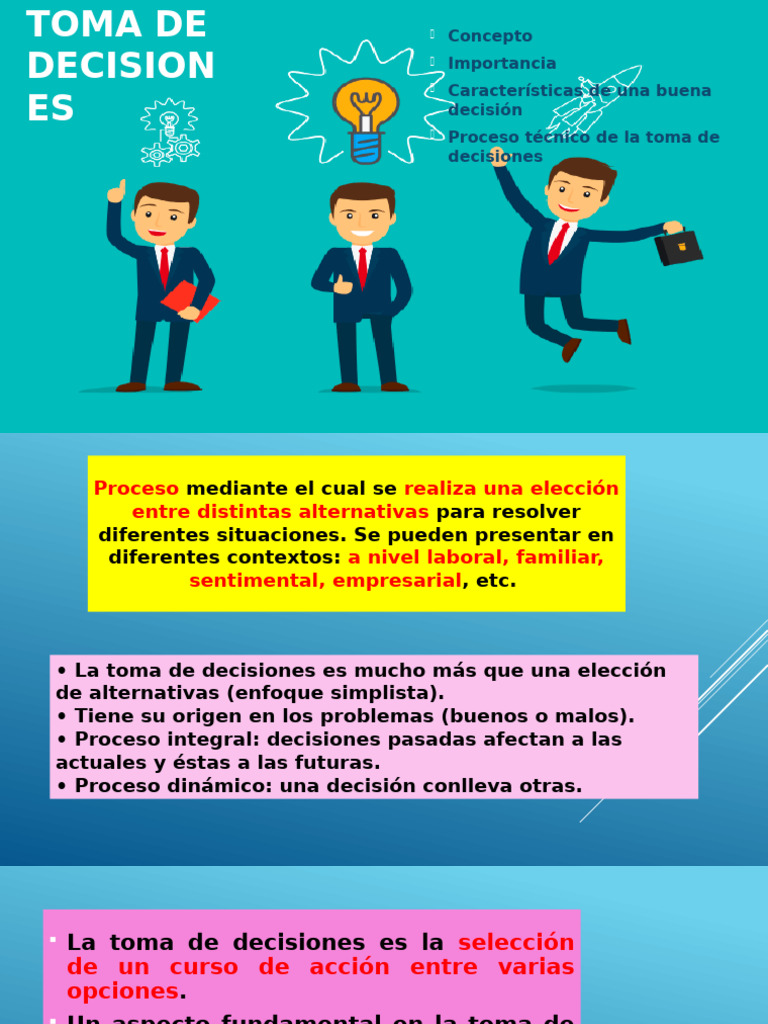 Toma de Decisiones - 21 | PDF | Toma de decisiones | Evaluación