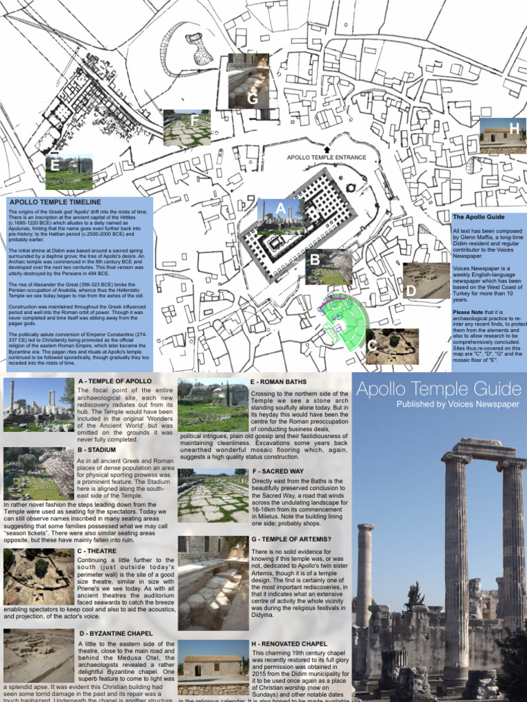 Apollo Temple Brochure | PDF | Deities | Apollo