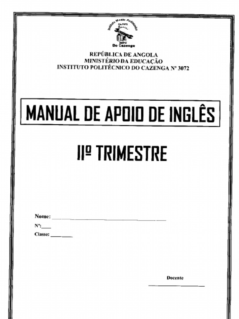 Manual De Ingles Pdf