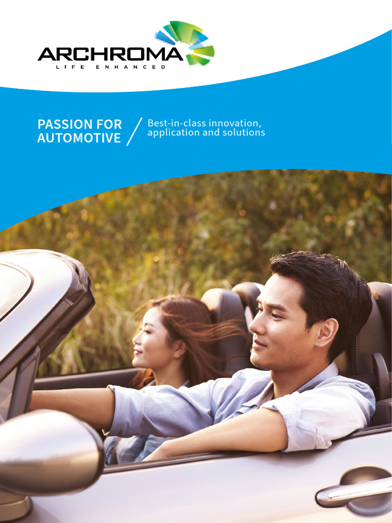 Archroma Passion For Automotive Brochure | PDF