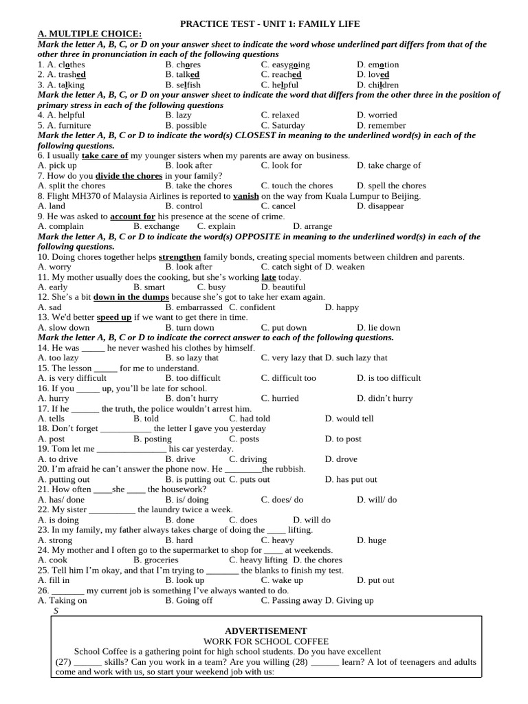 BT Practice 1,2 | PDF