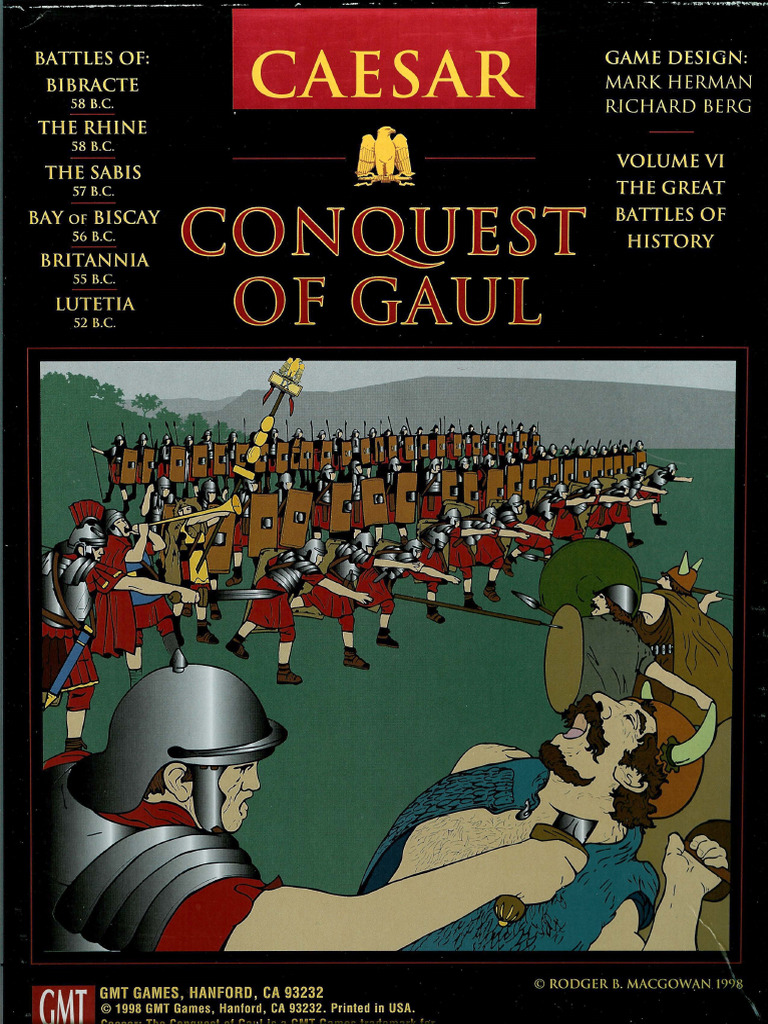 GMT9803 - Caesar Conquest of Gaul - Box Covers (300dpi) | PDF