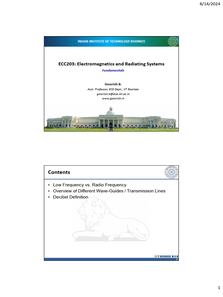 ECC203 TL Fundamentals | PDF