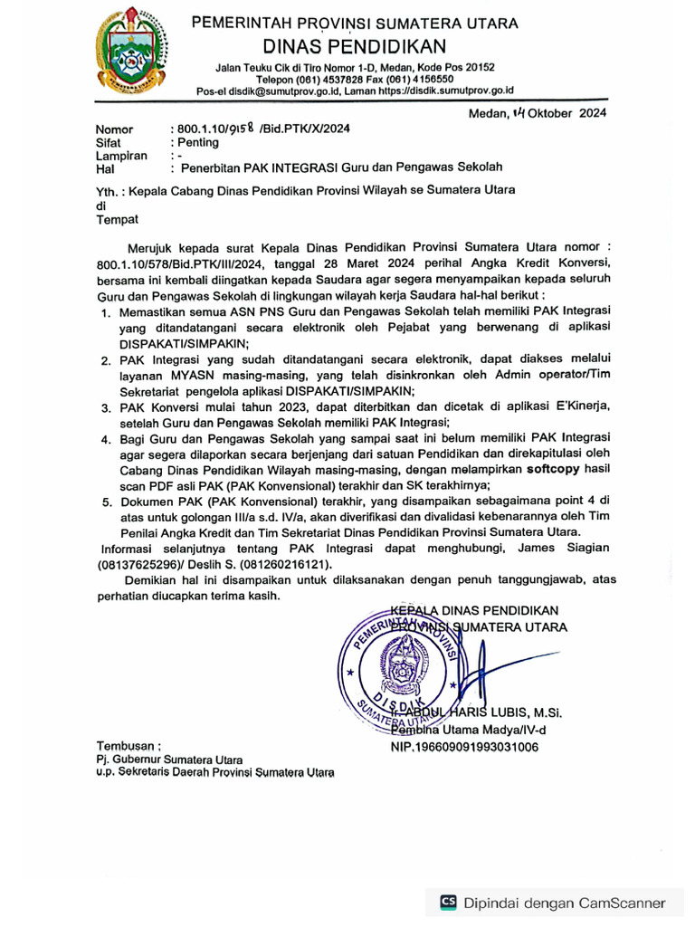 Penerbitan PAK INTEGRASI Guru Dan Pengawas Sekolah | PDF