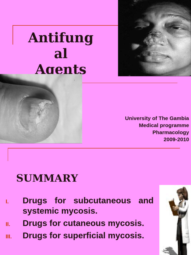 Lect 15 - Antifungal Drugs | PDF