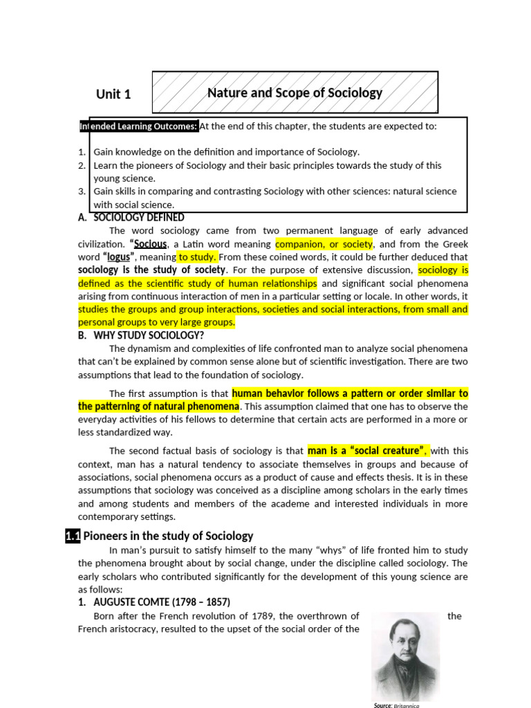 UNIT 1 Soc Sci | PDF