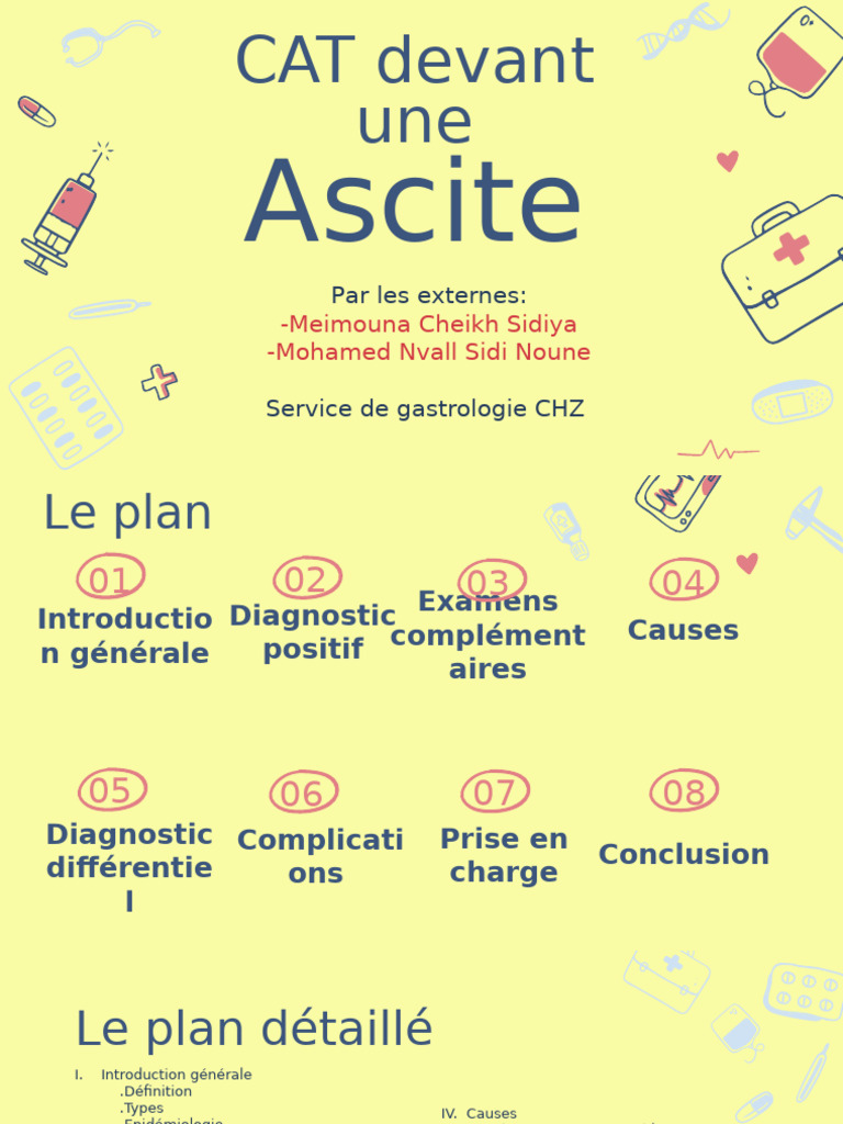 Ascite - MeimounaChS & MednVall | PDF