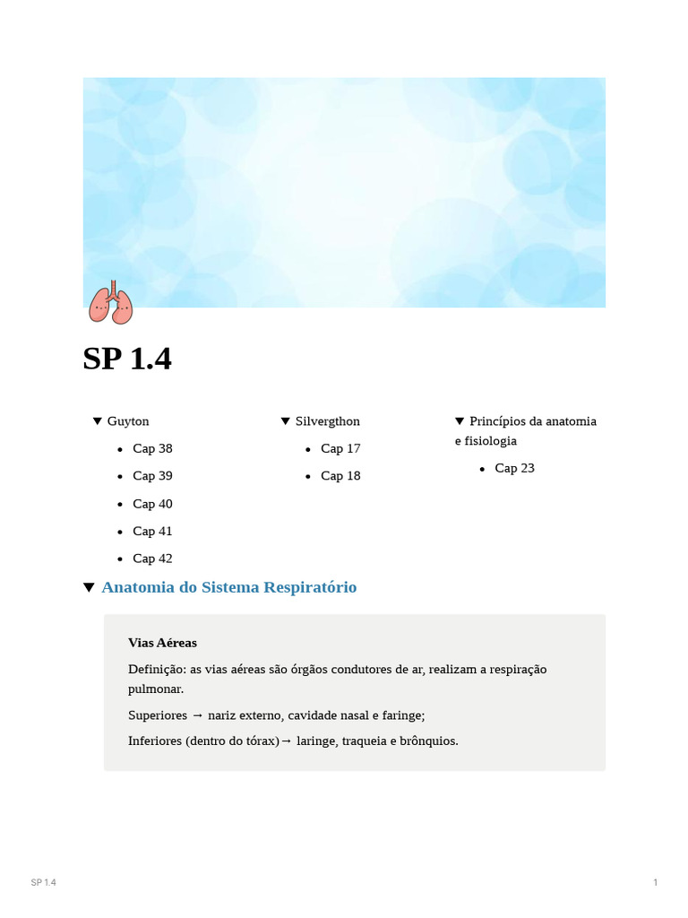 Resumo Sp 1.4 Etapa 2 - 2024 | PDF