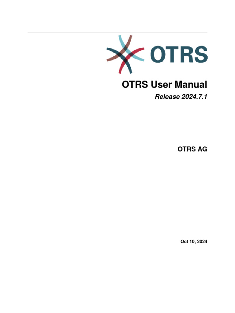 Otrs User Manual en | PDF
