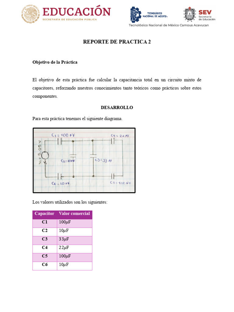 Reporte de Practica 2 | PDF