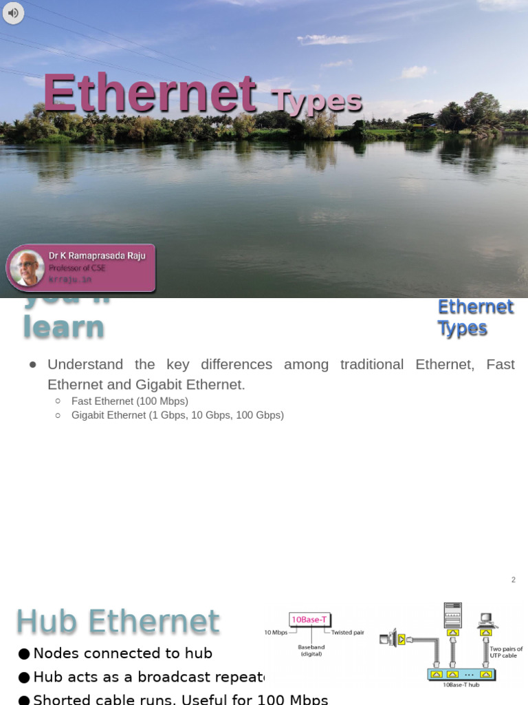 Ethernet Types: Fast vs Gigabit | PDF | Ethernet | Network Switch