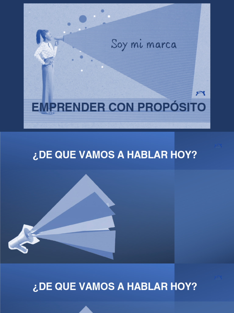 Clase 1 - Emprender Con Propósito | PDF | Iniciativa empresarial ...