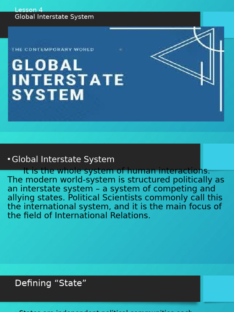 Global Interstate | PDF