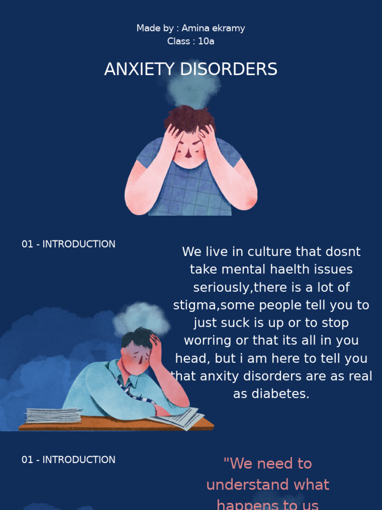 Anxity Disorders | PDF