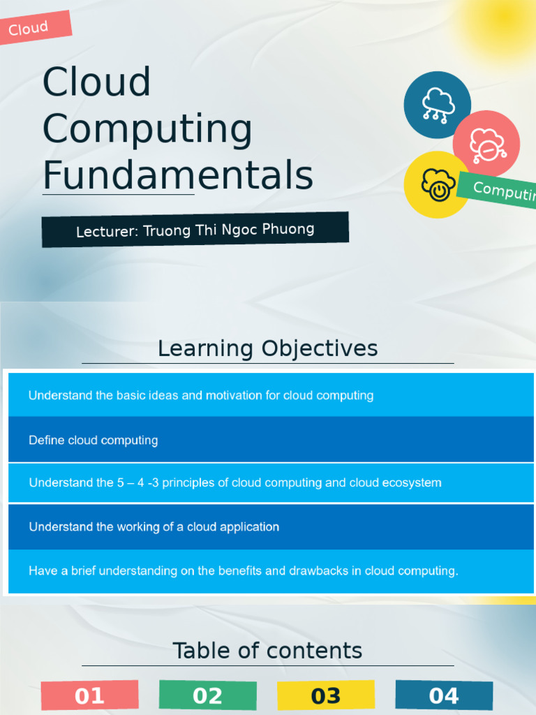Cloud Computing Fundamentals | PDF