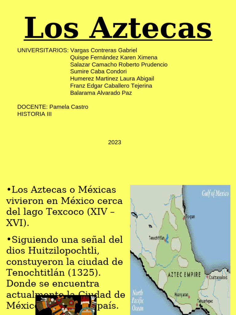Cultura Azteca | PDF