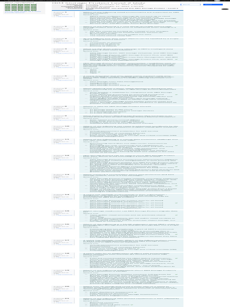 IBM Storage Protect Level 2 Quiz | PDF