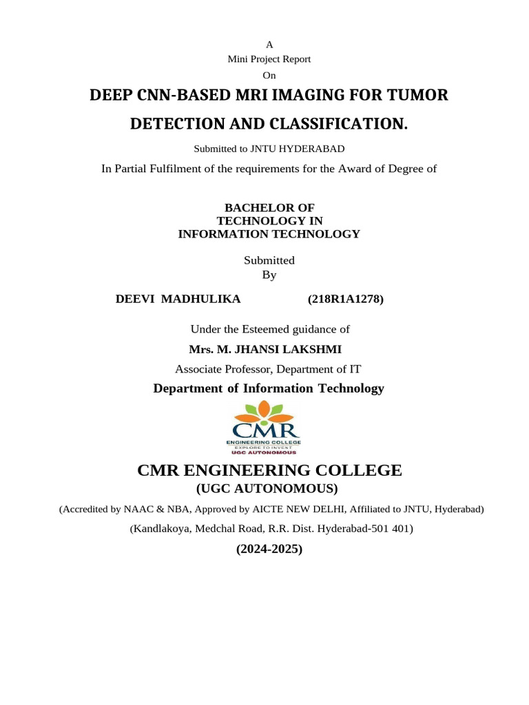 Madhu Acknowledgement | PDF