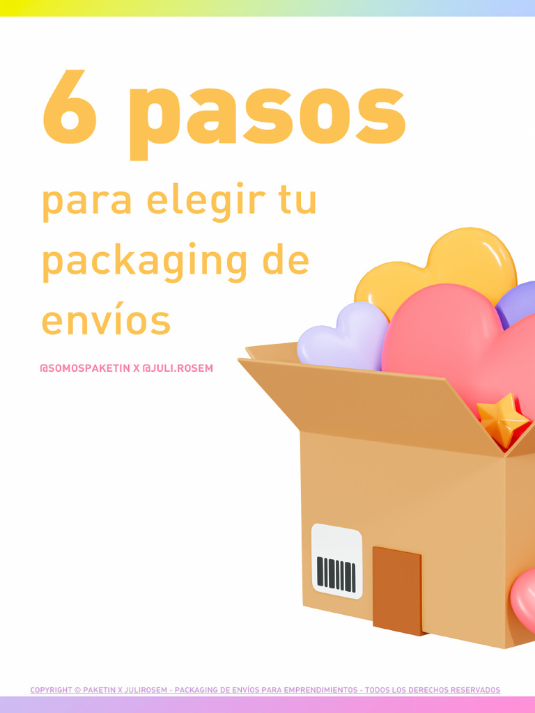 6 PASOS PARA PACKAGING DE ENVIOS | PDF