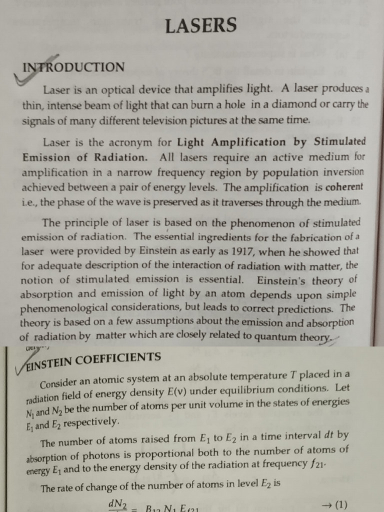 Module 5 Laser | PDF