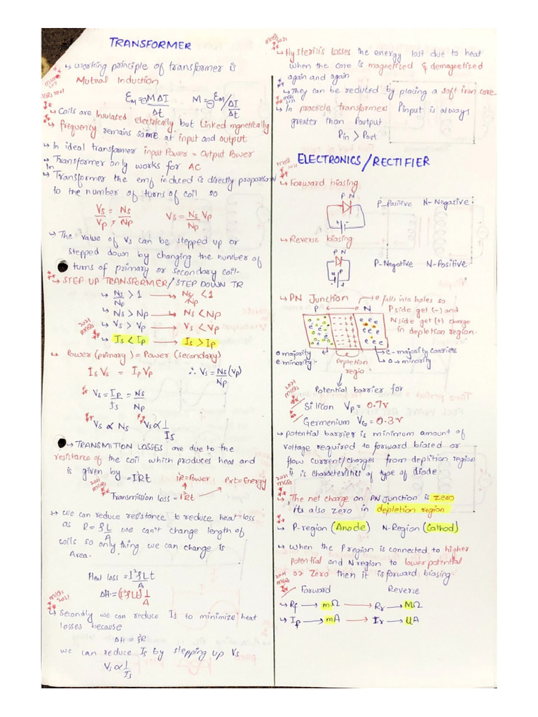 Transformer & Rectifier | PDF