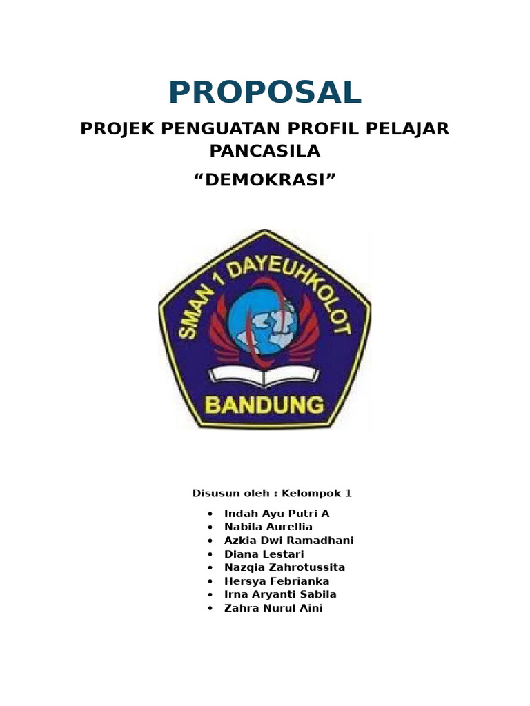 Proposal p5 Kelompok 1 | PDF