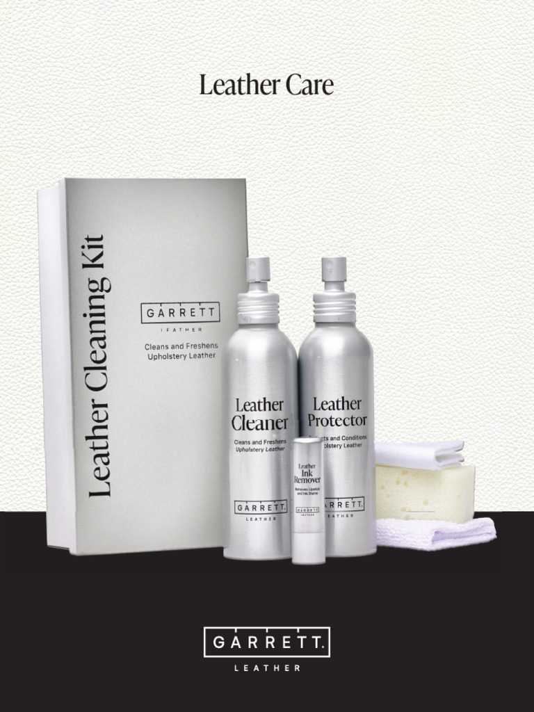 GarrettLeather Leather Care 2024 | PDF