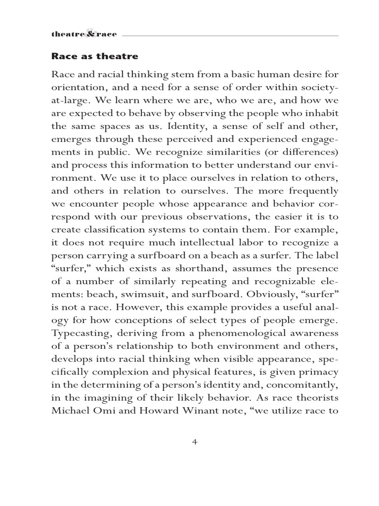 Harvey Young, Theatre - and - Race - (PG - 12 - 25) | PDF