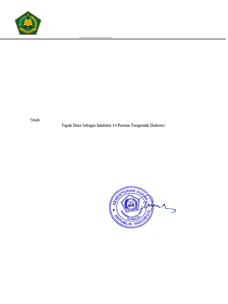 LPB Jabar 2024 - Format - Surat Keterangan Sekolah - Galih | PDF