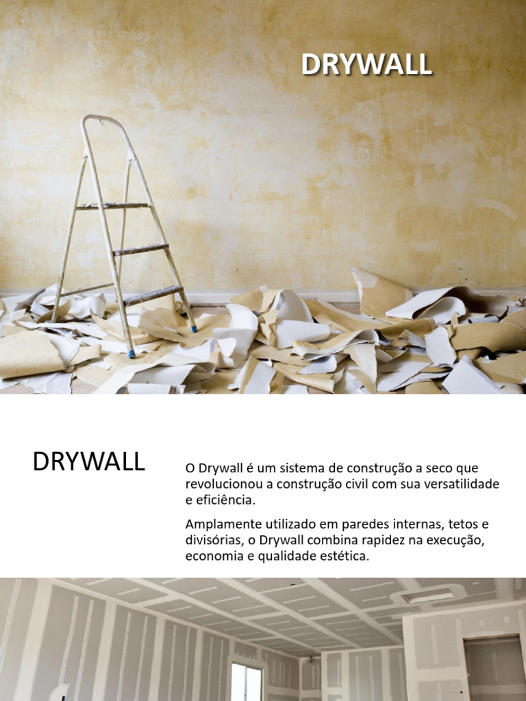 Aula 5 Drywall Contêiner | PDF