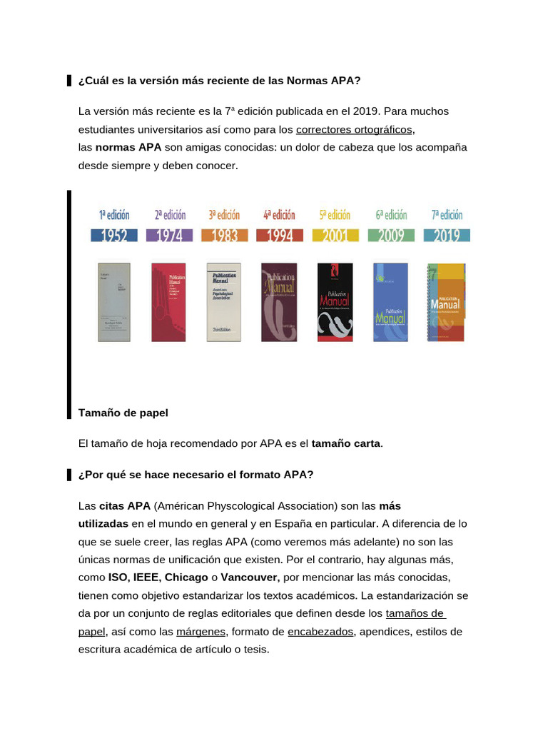 Resumen de Normas Apa para TsI | PDF