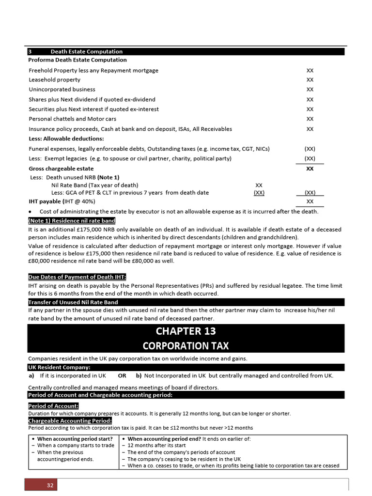 Corp Tax | PDF