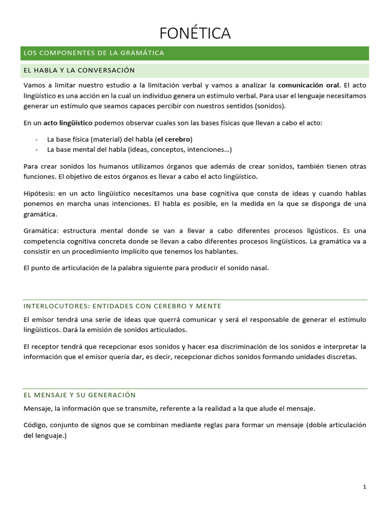 Fonetica, Morfolgia, Fonologia Impr | PDF