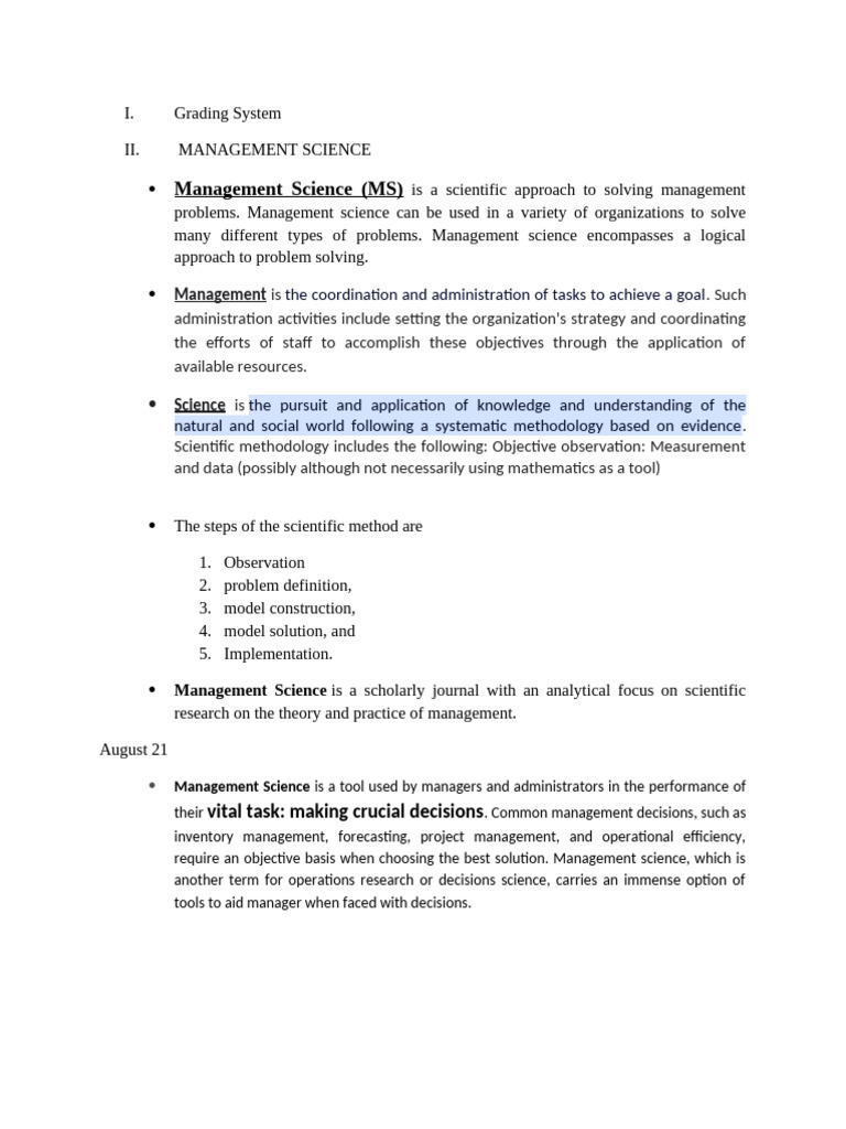 MS Introduction | PDF