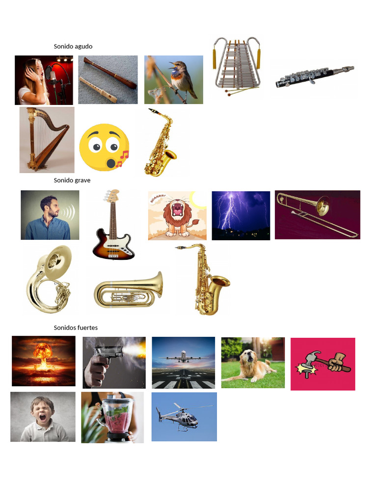 Sonidos | PDF