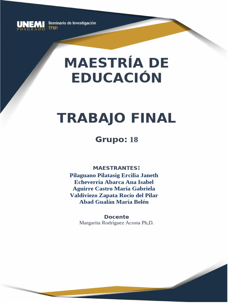 Proyecto Final Del Modulo | PDF