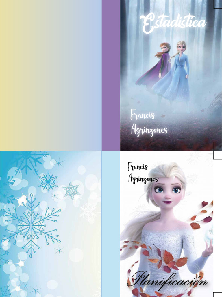 CUADERNO Frozen | PDF
